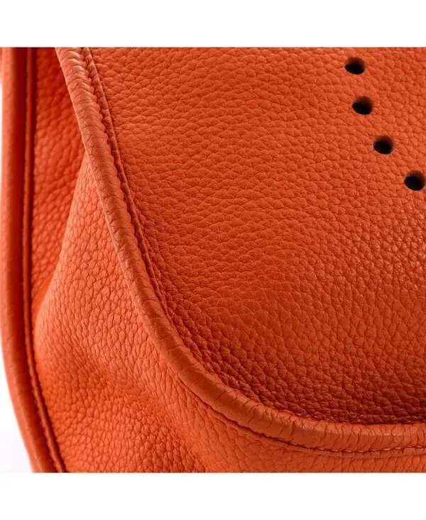 Hermès Gm Evelyne Bag Gen Iii Clemence - Orange