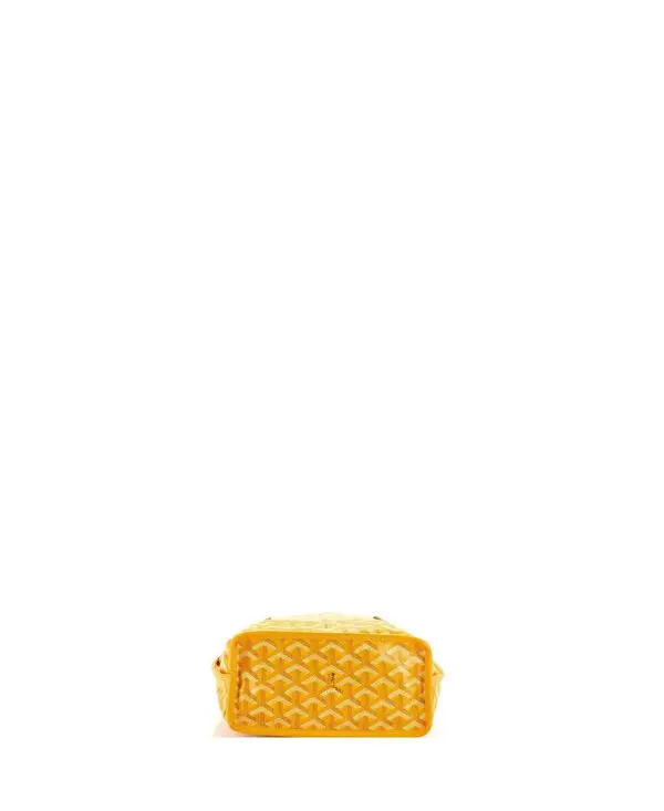 Goyard Mini Anjou Reversible Tote Coated Canvas - Orange