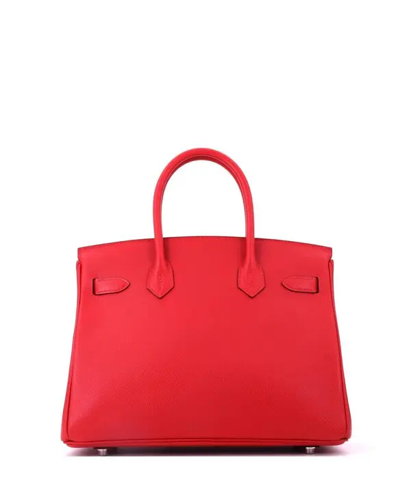 Hermès Birkin 30 Handbag - Rouge Vif