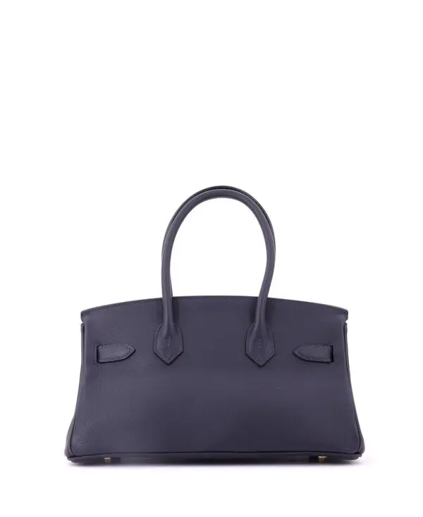 Hermès 29 Shoulder Birkin Bag Evercolor - Gray