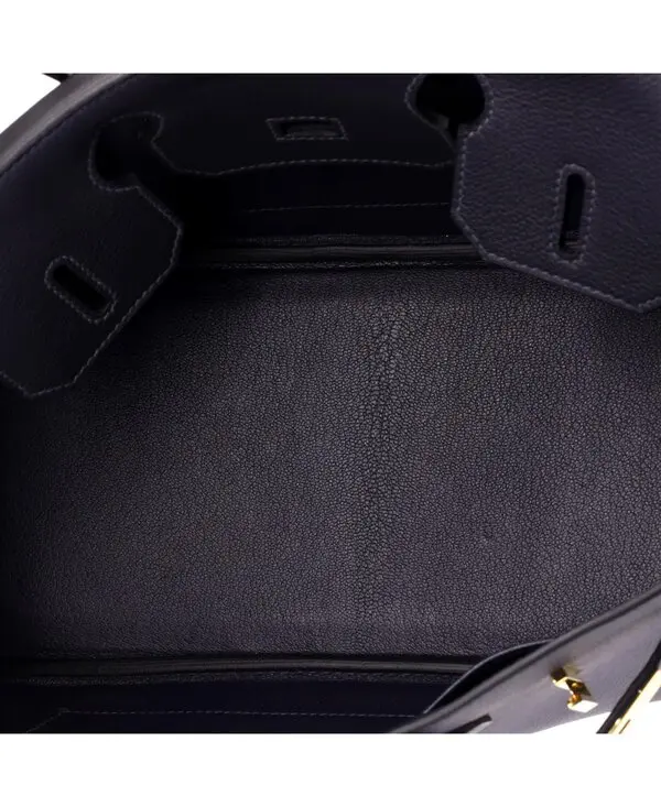 Hermès 29 Shoulder Birkin Bag Evercolor - Gray