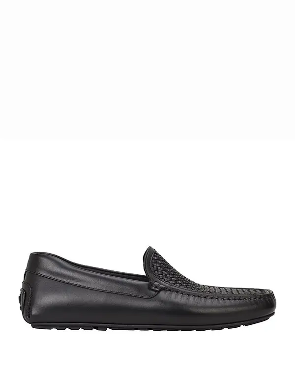 BOSS Leather Moccasins - Black