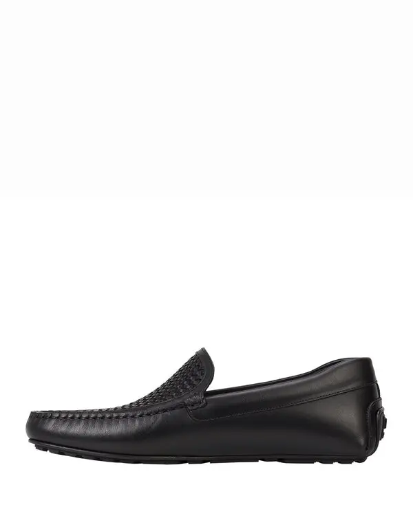 BOSS Leather Moccasins - Black
