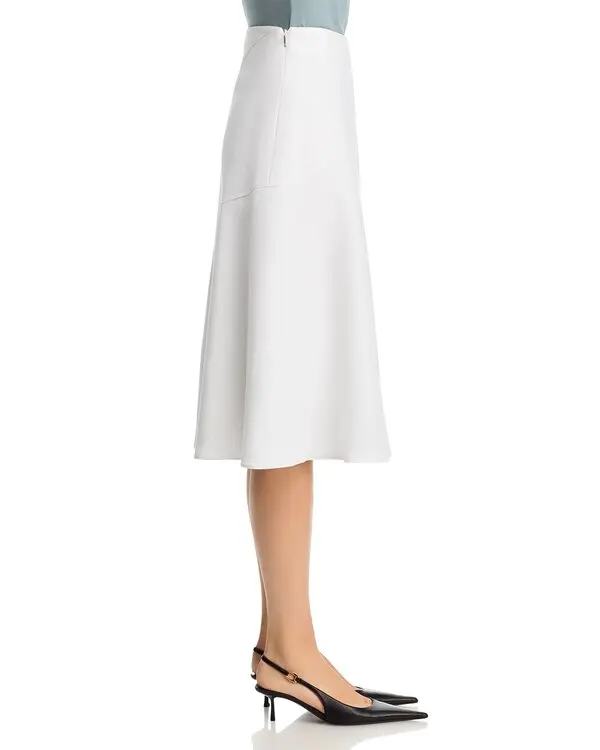 BOSS Vicena Flared Skirt - Bright White