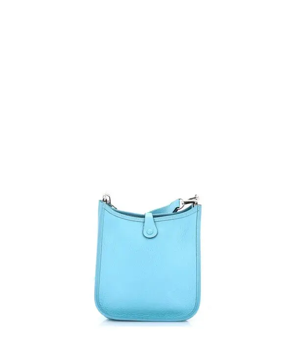 Hermès Tpm Evelyne Bag Gen Iii Clemence - Blue