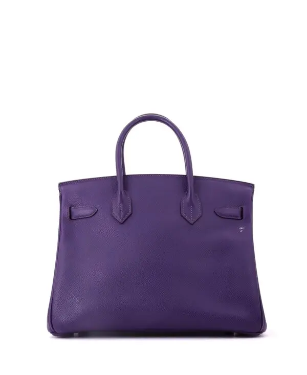 Hermès Birkin 30 Handbag - Iris