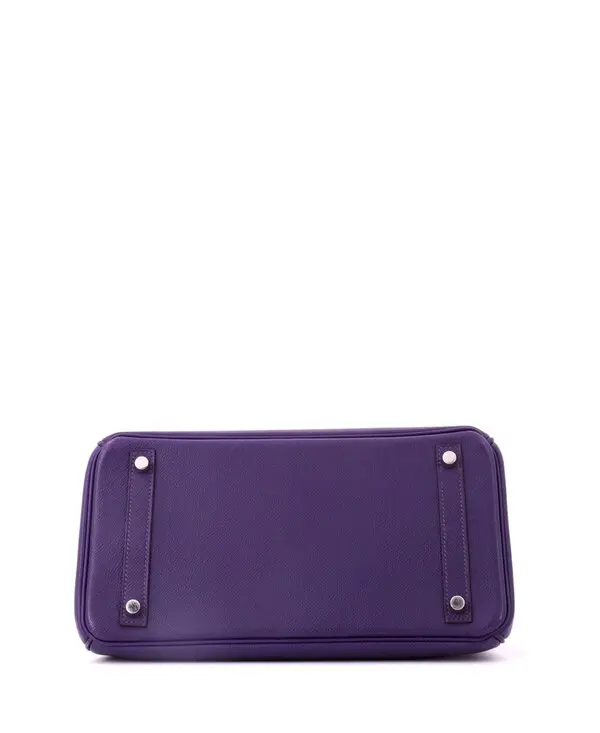 Hermès Birkin 30 Handbag - Iris