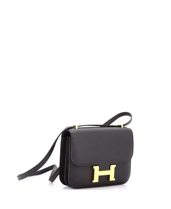 Hermès 18 Constance Nm Bag Epsom - Black
