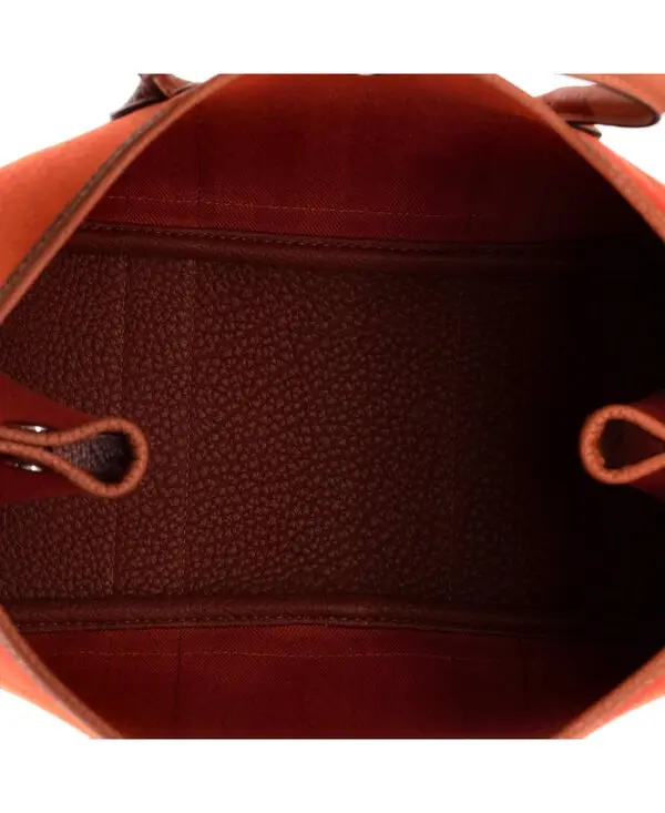 Hermès 30 Garden Party Tote Toile And Leather - Brown