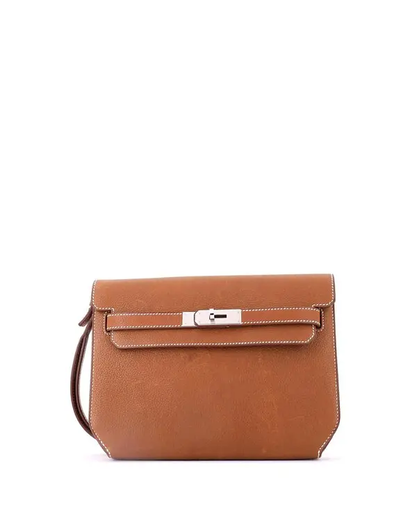 Hermès 25 Kelly Depeches Pouch - Brown