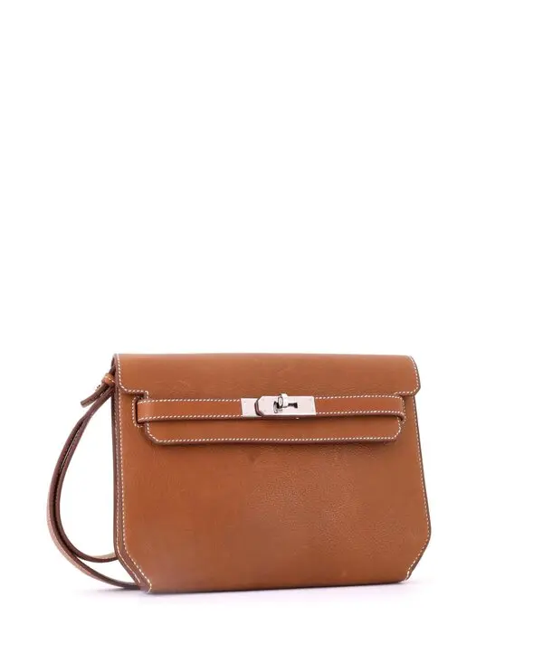 Hermès 25 Kelly Depeches Pouch - Brown