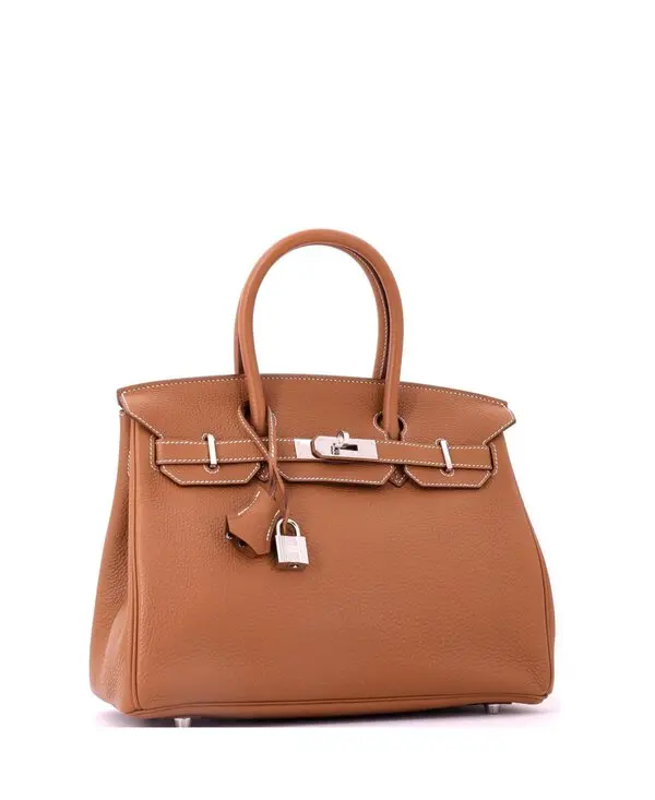 Hermès Birkin 30 Handbag - Gold