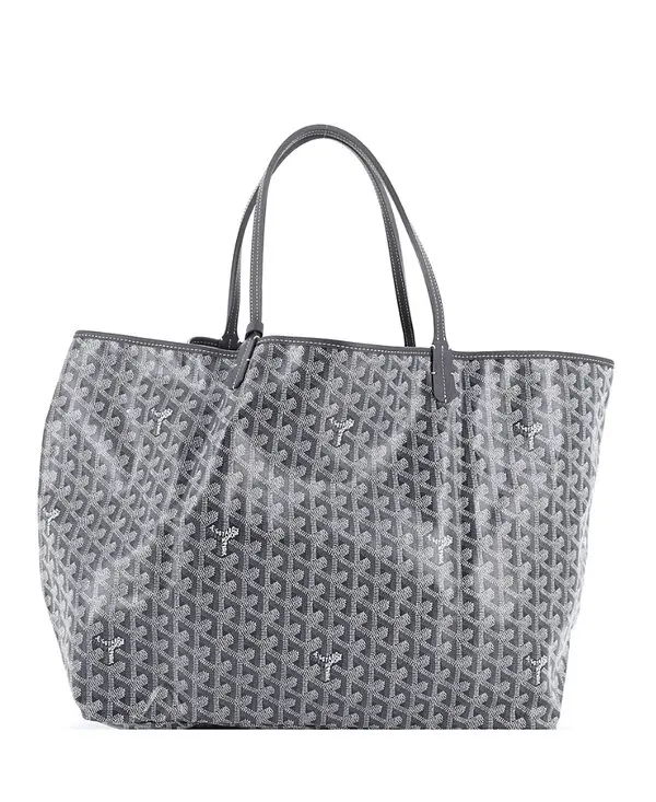 Goyard Gm Saint Louis Tote Coated Canvas - Gray