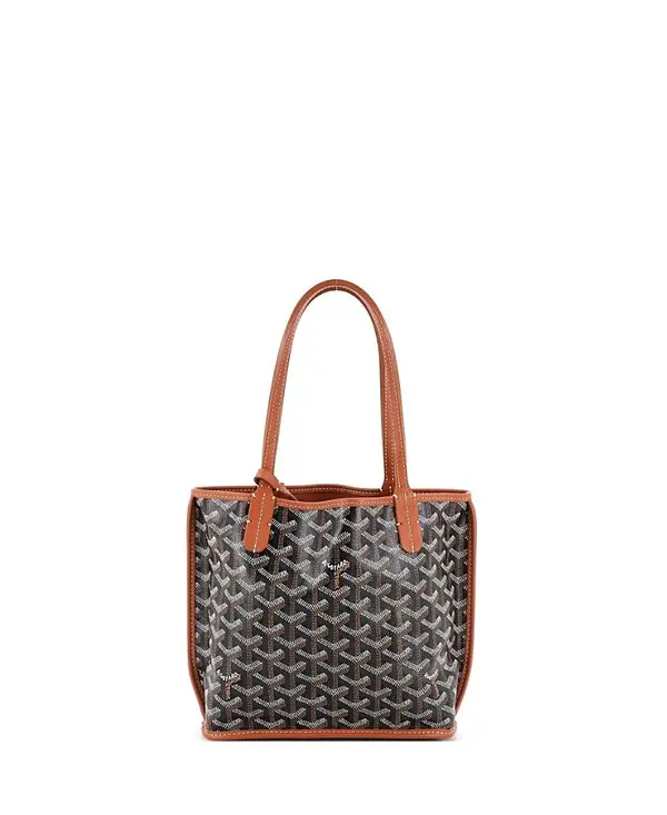 Goyard Mini Anjou Reversible Tote - Brown