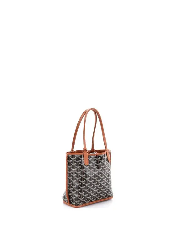 Goyard Mini Anjou Reversible Tote - Brown