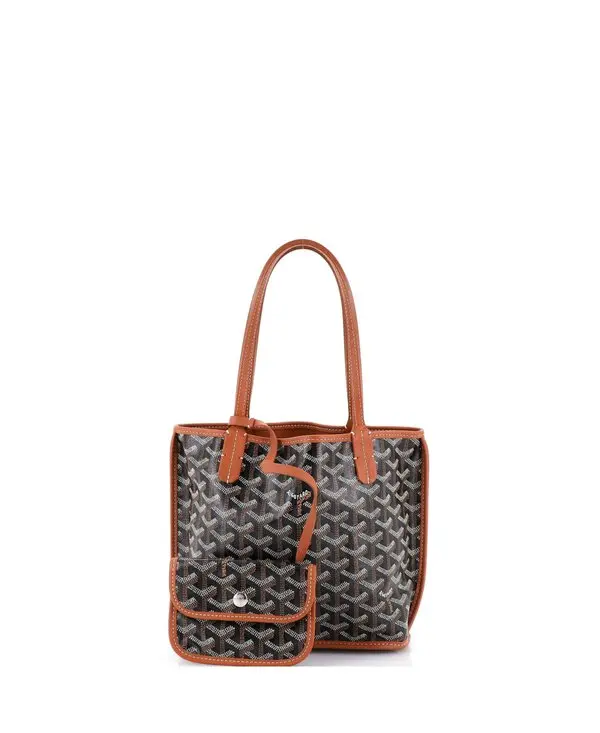Goyard Mini Anjou Reversible Tote - Brown