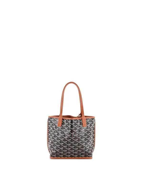 Goyard Mini Anjou Reversible Tote - Brown