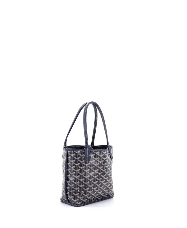 Goyard Mini Anjou Reversible Tote Coated Canvas