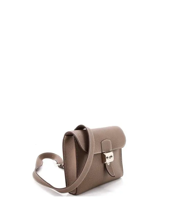 Hermès 21 Sac A Depeches Messenger Bag Togo - Gray
