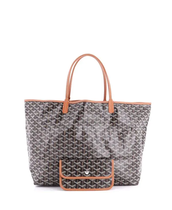 Goyard Saint Louis Gm Tote Coated Canvas - Brown