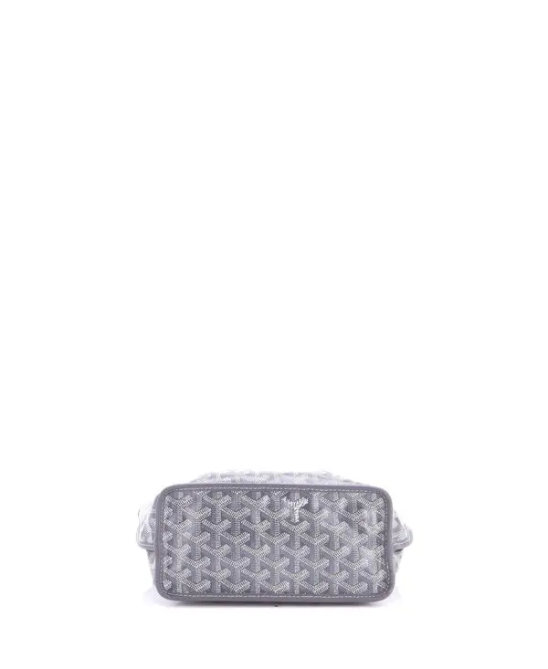 Goyard Mini Anjou Reversible Tote Coated Canvas - Gray