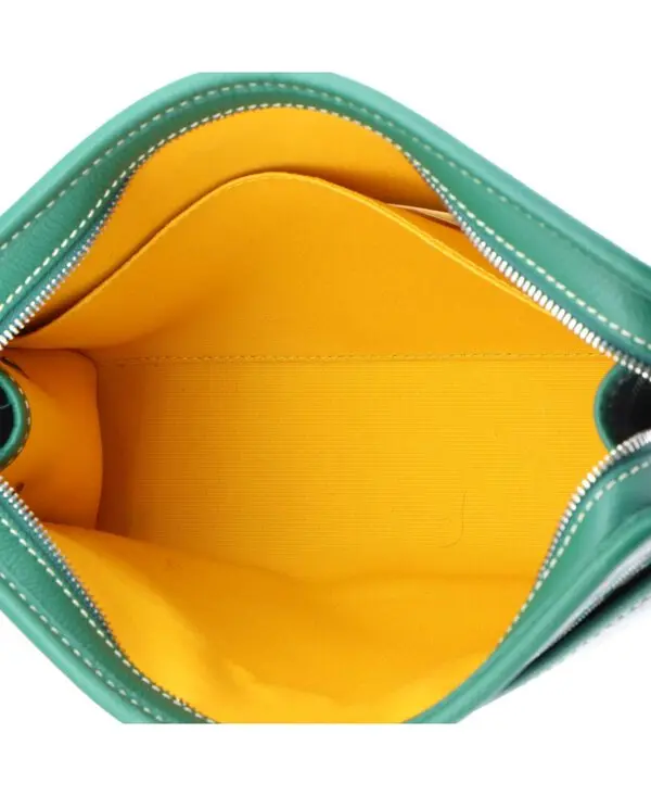 Goyard Mm Jouvence Toiletry Pouch Coated Canvas - Green