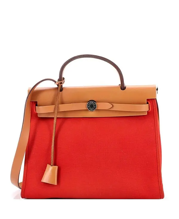 Hermès 31 Herbag Zip - Brown
