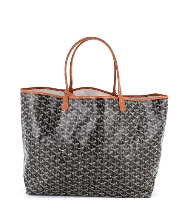 Goyard Gm Saint Louis Tote Coated Canvas - Brown
