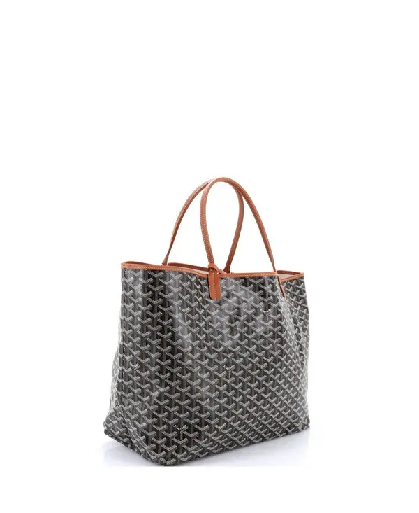 Goyard Gm Saint Louis Tote Coated Canvas - Brown