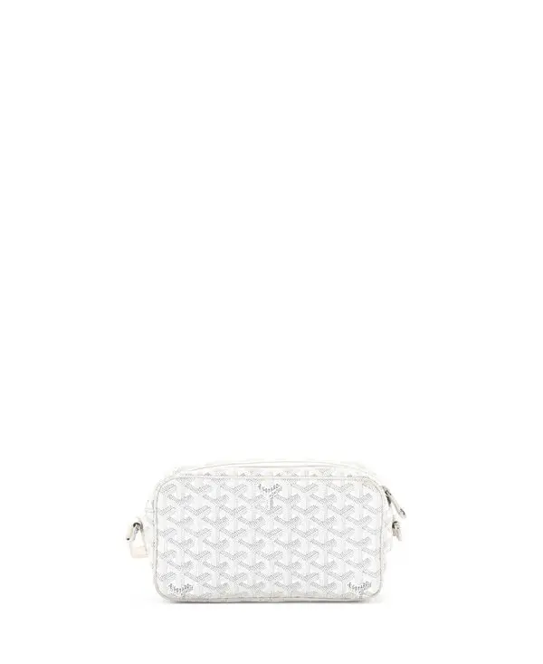 Goyard Cap Vert Bag Printed Coated Canvas - White