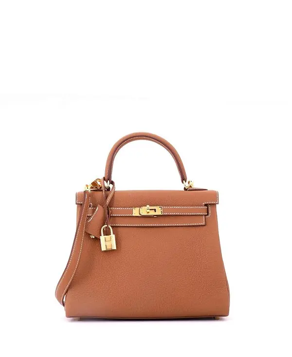 Hermès Kelly 25 Handbag - Gold