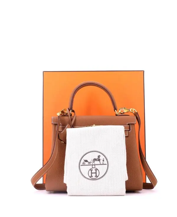 Hermès Kelly 25 Handbag - Gold