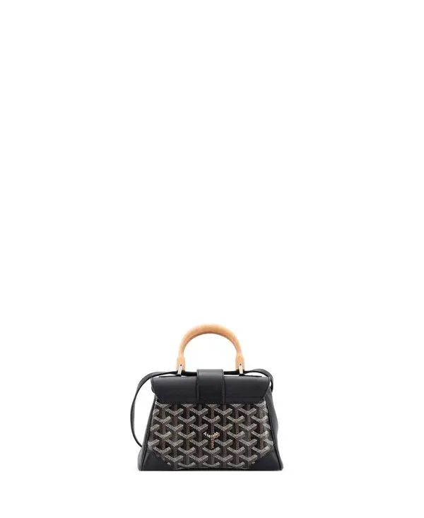 Goyard Mini Saigon Top Handle Bag - Black