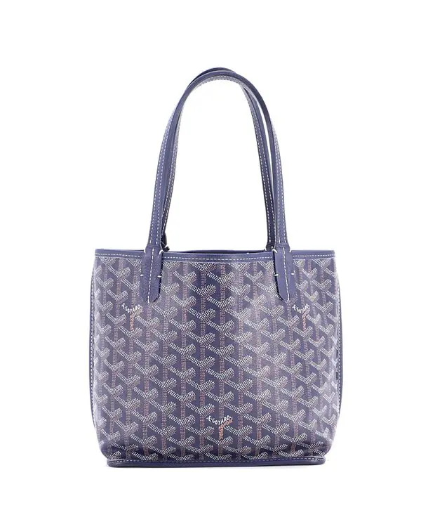 Goyard Anjou Reversible Tote Coated Canvas - Blue