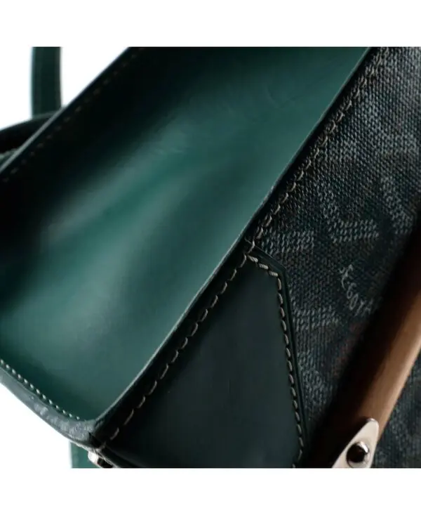 Goyard Pm Saigon Top Handle Bag - Green