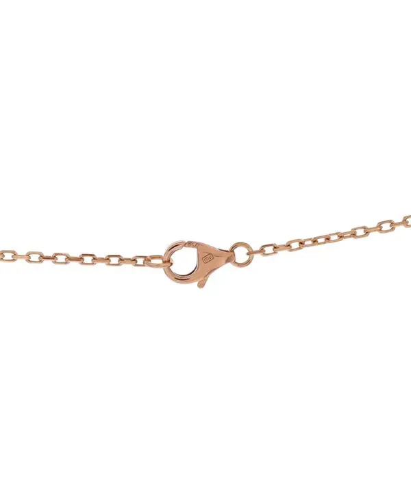 CARTIER Love Interlocking Pave Necklace
