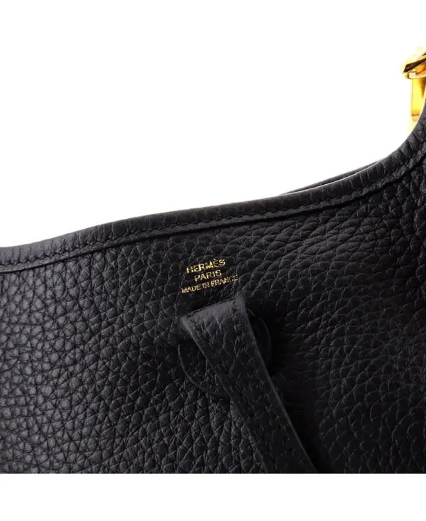 Hermès Tpm Evelyne Bag Gen Iii - Black