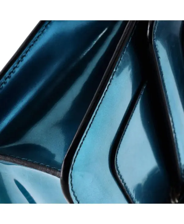 BVLGARI Small Serpenti Forever Shoulder Bag Metallic Leather