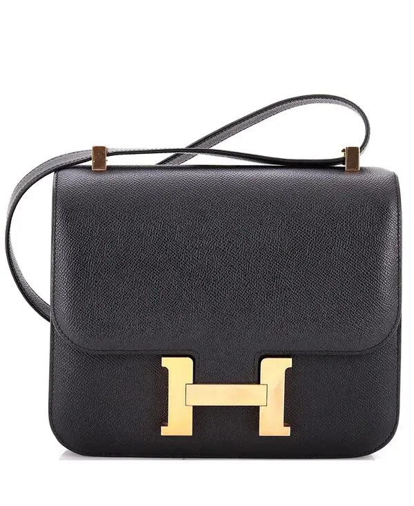Hermès 24 Constance Bag Epsom - Black
