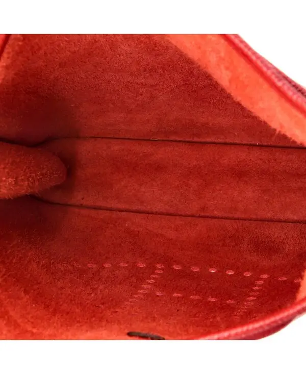 Hermès Pm Evelyne Bag Gen Iii Clemence - Red