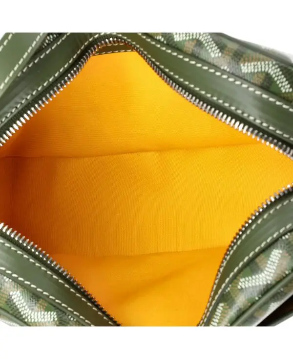 Goyard Cap Vert Bag Printed Coated Canvas - Green