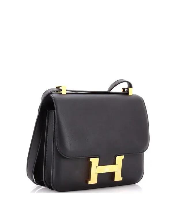 Hermès 24 Constance Bag Swift - Black