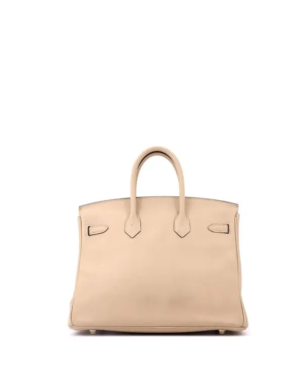 Hermès Birkin 25 Handbag With Gold Hardware
