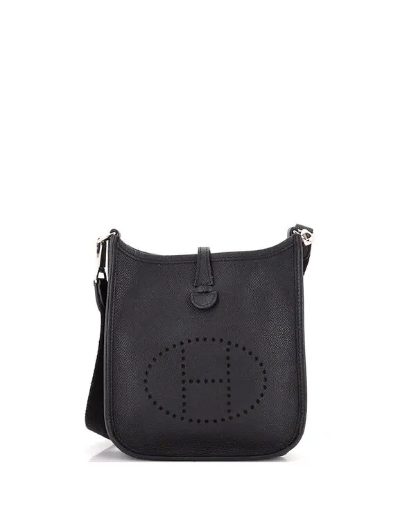 Hermès Tpm Evelyne Bag Gen Iii Epsom - Black