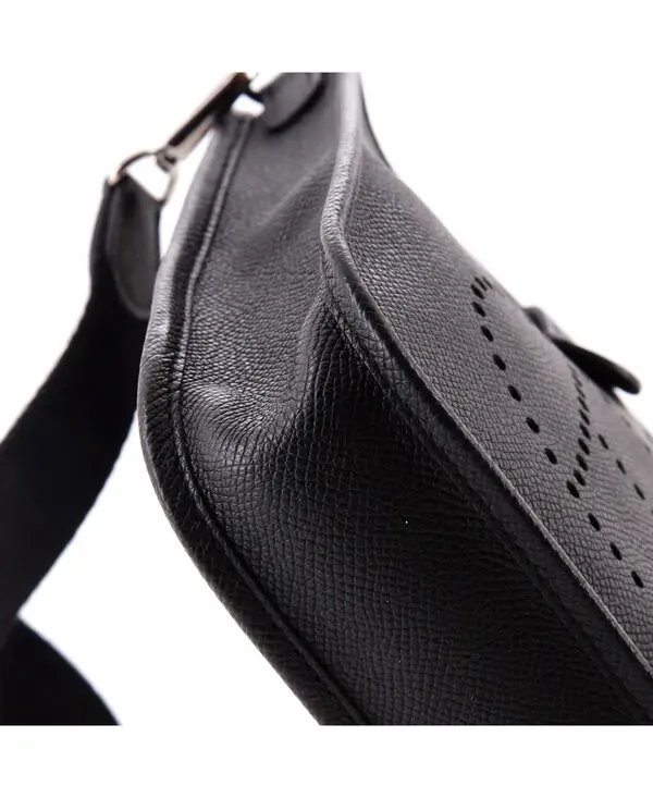 Hermès Tpm Evelyne Bag Gen Iii Epsom - Black