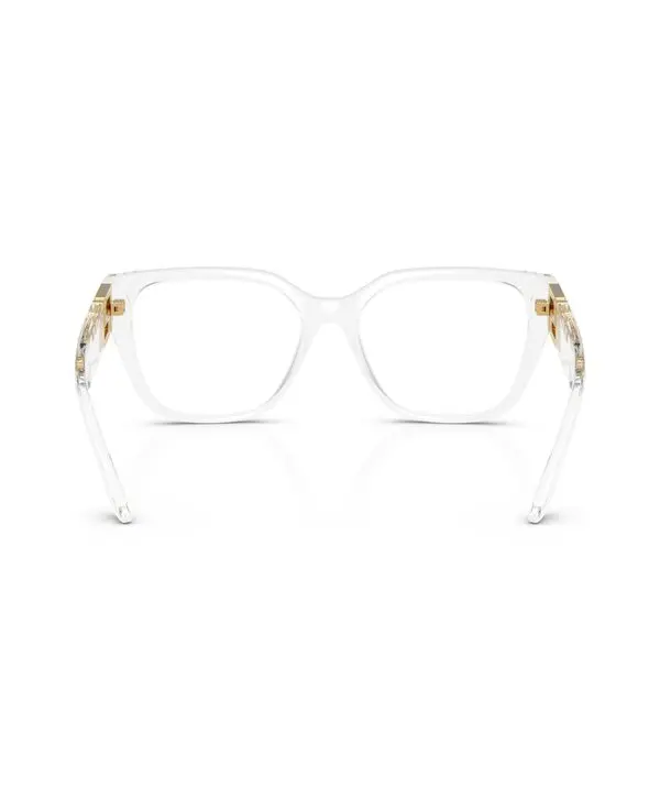 Versace Square Eyeglasses - Transparent Crystal