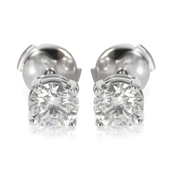 Tiffany & Co. Diamond Stud Earrings - Platinum