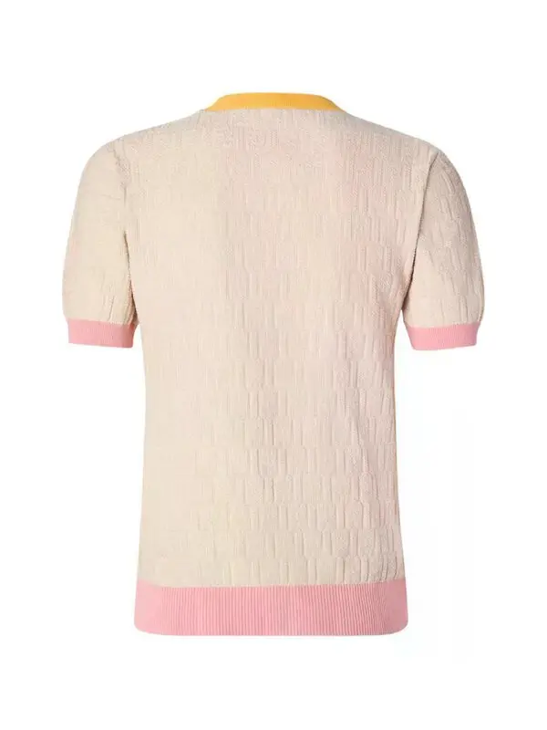 Fendi Textured Knit T-shirt