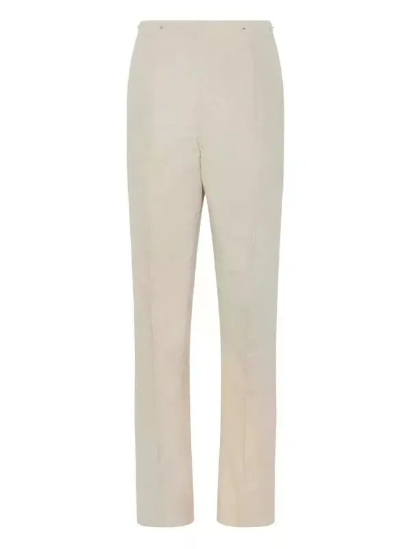MAISON MARGIELA Buttoned Trousers - Neutrals
