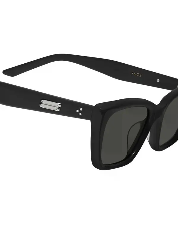 GENTLE MONSTER Sage 01 Sunglasses - Black